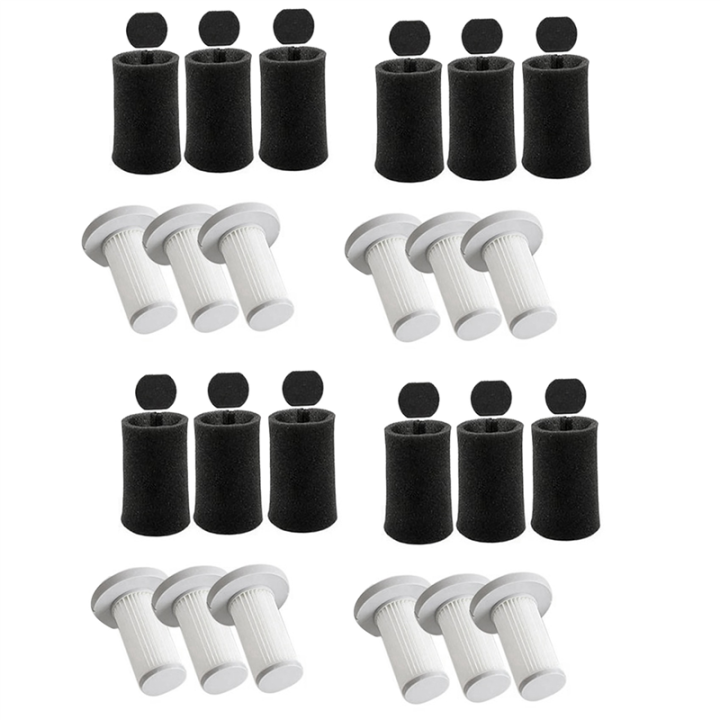 4 Set Hepa Filter Mini Push Rod Vacuum Brush Replacement Filter for ...