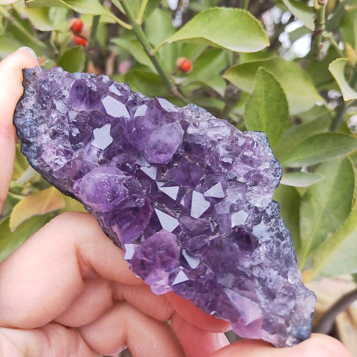 【New-store】 90g Natural amethyst geode cluster purple quartz Stone ...