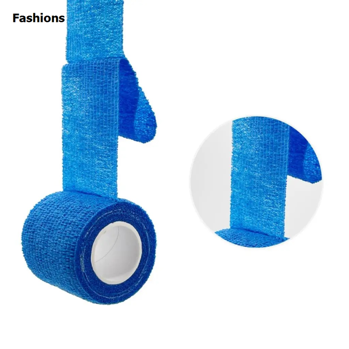 Fashions 5cm * 4.8m color sports self-adhesive elastic bandage wrapped ...