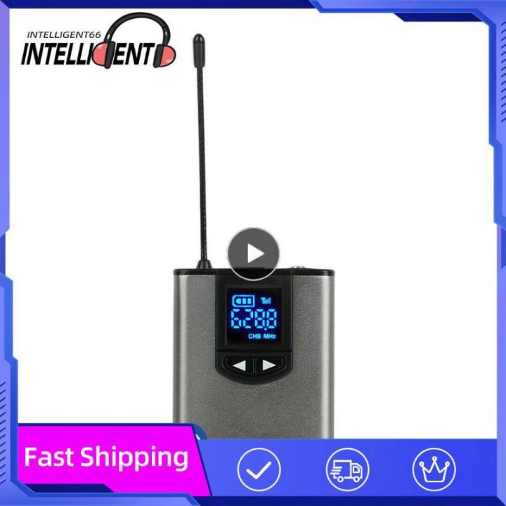 Speech Wireless Microphone Lapel Headset Mini Portable Receiver ...