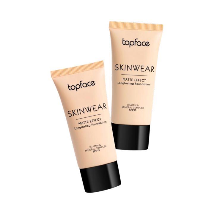 Topface Skin Wear Mattte Effect Foundation 002 | Daraz.com.bd