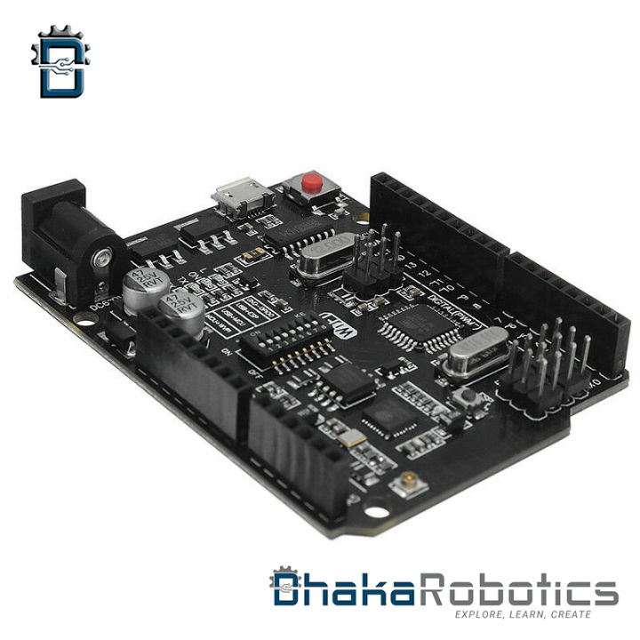 MicroPython Board R3 ATmega328P+ESP8266, 8Mb flash, USB-TTL CH340G ...