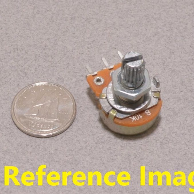 3Pcs- 10K Variable Resistor 10K Potentiometer 10K Pot 3 Pin Leads 1/2 ...