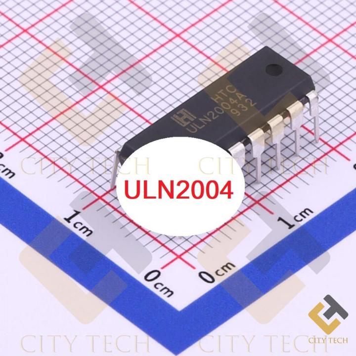 3Pcs-ULN2004 Darlington Transistor Array Breadboard Friendly IC DIP 16 ULN 2004 | Daraz.com.bd