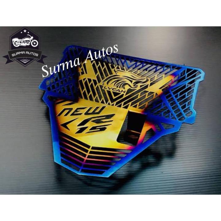 Motorcycle Radiator Grille Cover Guard Grill Protective Protection ...