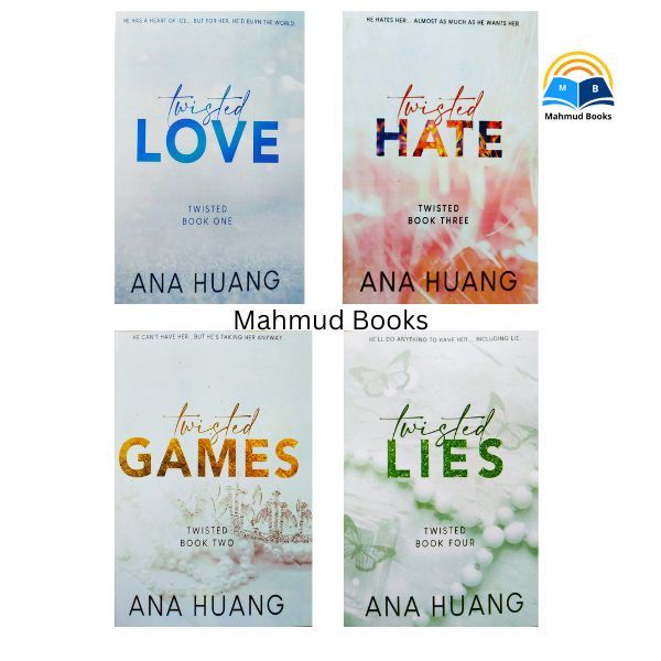 Twisted Series 4 Books Collection Set (Twisted Love, Twisted Games, Twisted Hate & Twisted Lies ...