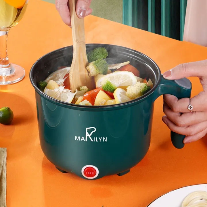 Double Layers 1.5L Capacity Mini Electric Rice Cooker & Non-Stick ...