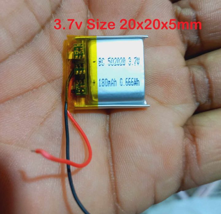 180mAh BLUETOOTH Headphone Battery 3.7V Rechargeable Battery 180mAh ...