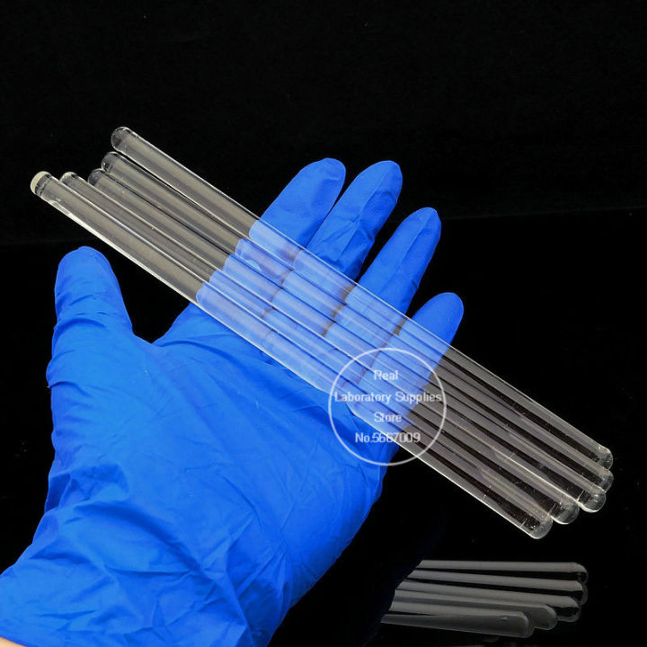 5pcs 10pcs Lab Borosilicate Glass Stirring Rods 5/7/8/10mm Diameter 100 ...