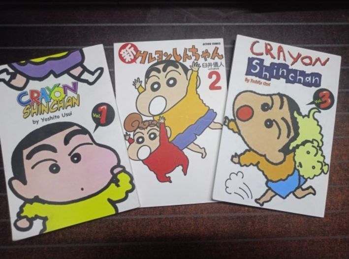 Shin Chan Manga volume 1,2,3 Combo (english translated) | Daraz.com.bd