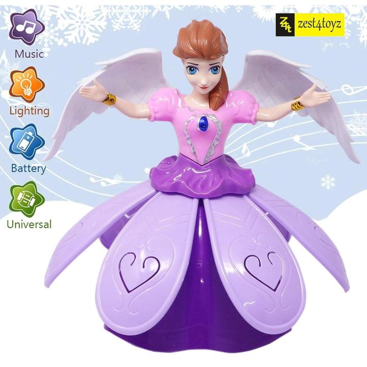 Angle Doll Twiddle Dancing Angel Girl Robot with Lights and Music ...