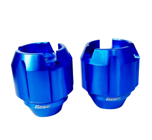 GOYO Alloy Gutli Aluminum Motorcycle Front Slider Protection Caps (1 ...