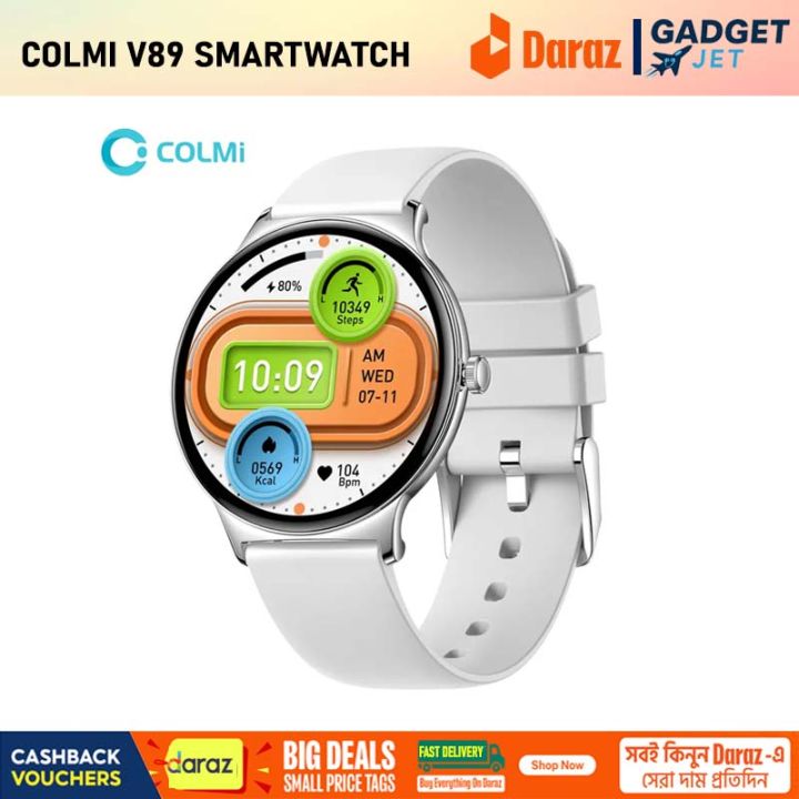 COLMI V89 Smart Watch 1.43" AMOLED Display 7.9mm ultra-thin body | Daraz.com.bd
