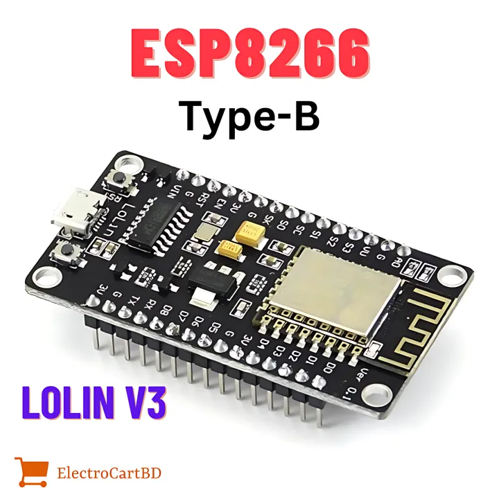 Nodemcu V3 Lolin Lua Wifi Internet Of Things Connector Development ...