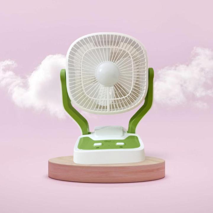 Rechargeable Table Fan / Charger Fan / Table Fan/AC-DC Fan / DC | Daraz ...