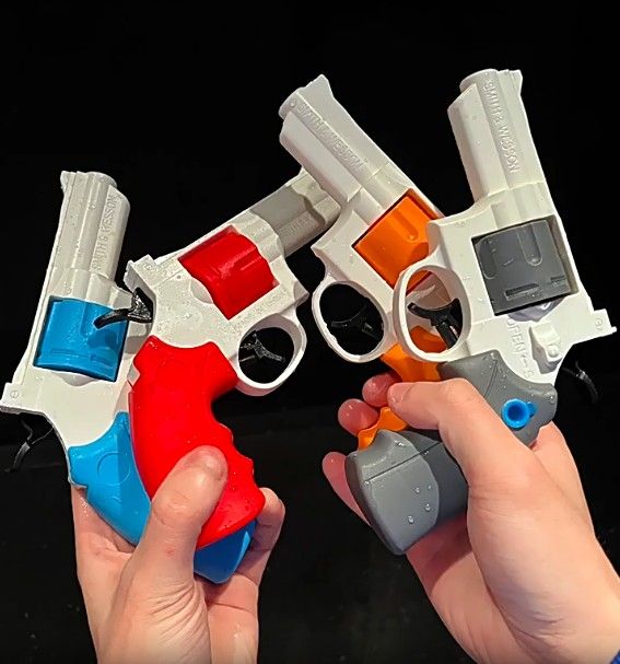 Toys revolver water gun water fight summer water play toys kindergarten ...
