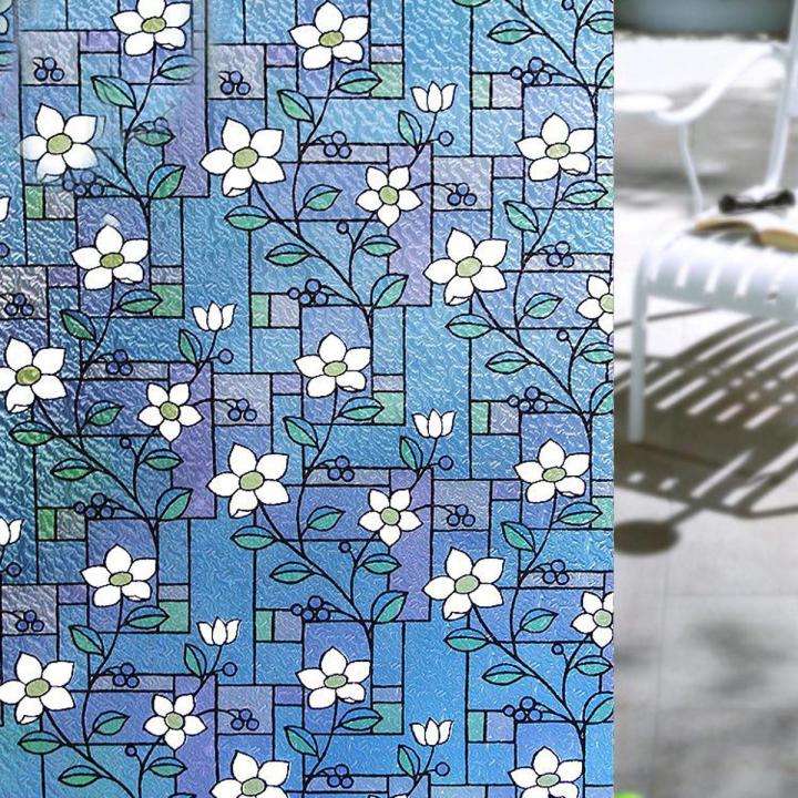 Pvc color electrostatic Furniture glass stickers matte opaque windows ...