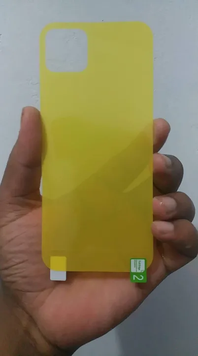 realme 7 pro Back Poly Sticker transparent | Daraz.com.bd
