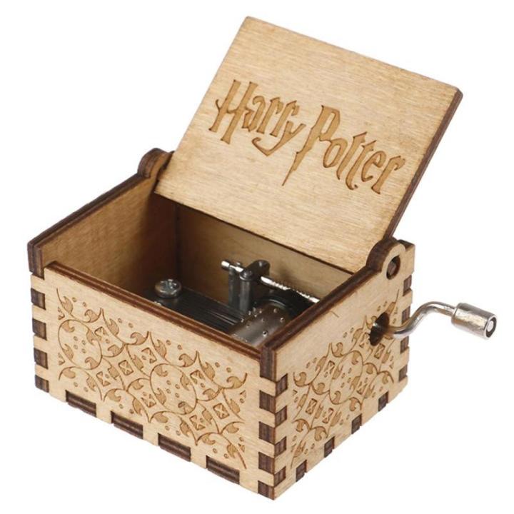 Harry Potter Music Box Magic School Hand Crank Musical Box Toy | Daraz ...