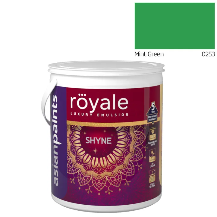 Royale Luxury Emulsion Shyne - Mint Green - 1L | Daraz.com.bd