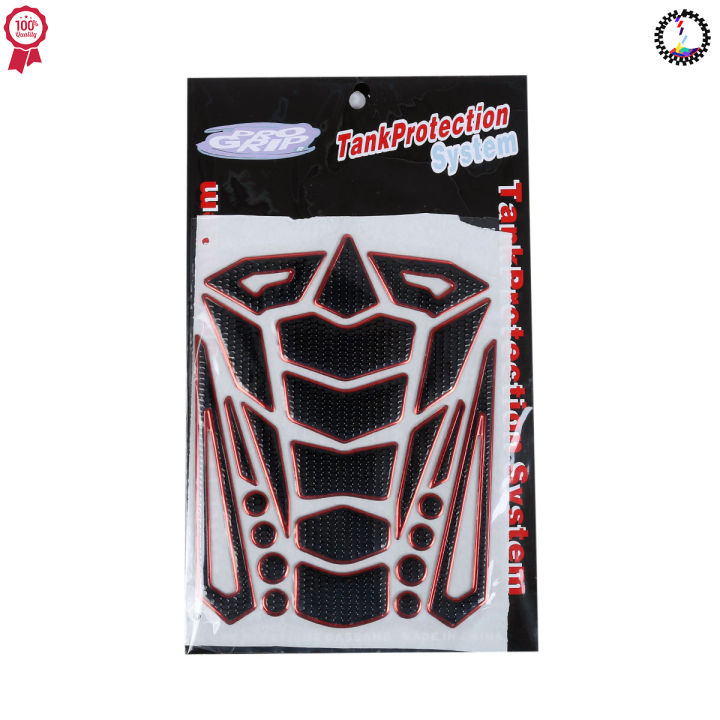 3D UNIVERSAL Carbon Fiber Tank Pad Protector Sticker For Motorcycle ...