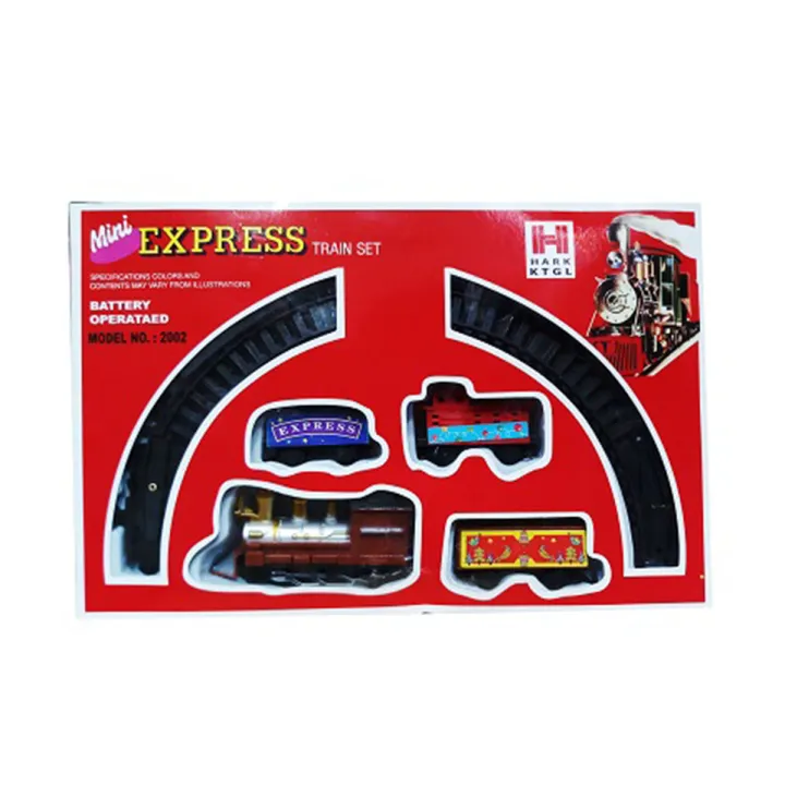 Battery Operated Train Set with train line for Kids | Daraz.com.bd
