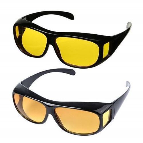 Hd Vision Wraparounds Night Driving Sunglasses | Daraz.com.bd