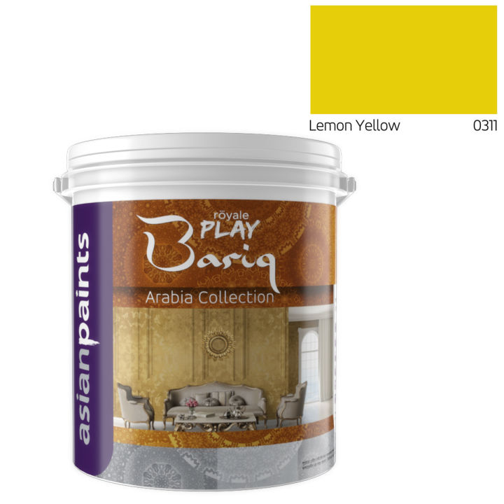 Asian Paints Royale Play Bariq Arabia Collection (Silver) - Lemon ...