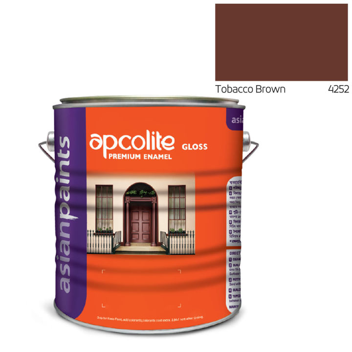 Asian Paints Apcolite Premium Gloss Paint - Tobacco Brown | Daraz.com.bd