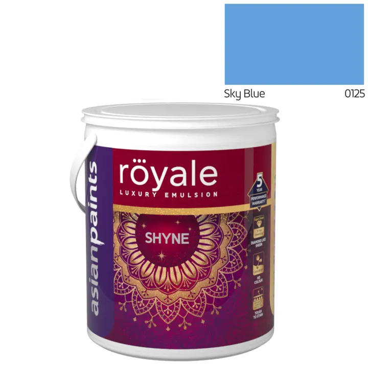 Royale Luxury Emulsion Shyne - Sky Blue - 4L | Daraz.com.bd