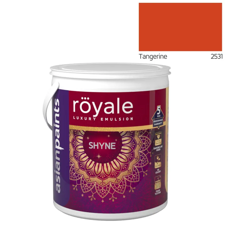 Royale Luxury Emulsion Shyne - Tangerine - 1L | Daraz.com.bd