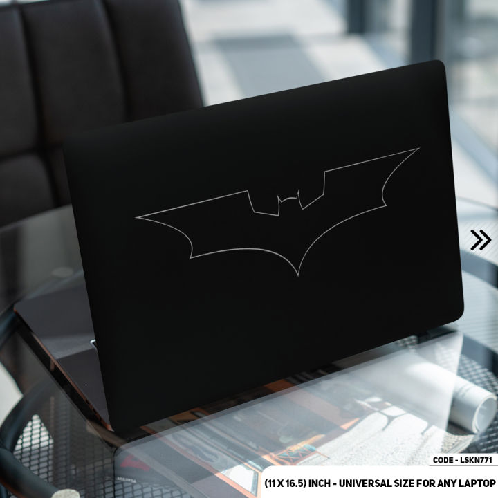 Batman Logo Laptop Skin Vinyl Decal Laptop Sticker For Any Kind of ...