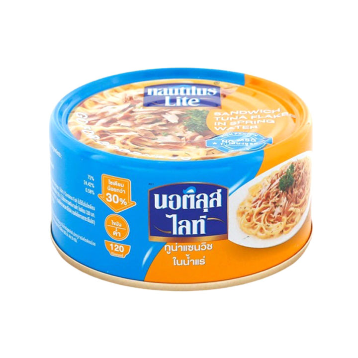 Nautilus Lite Sandwich Tuna Flakes In Spring Water 185gm | Daraz.com.bd