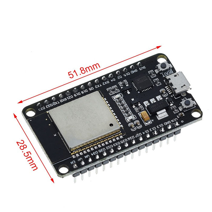 ESP32 DEVELOPMENT BOARD WIFI + BLUETOOTH 32BIT DUAL CORE 240MHZ ...
