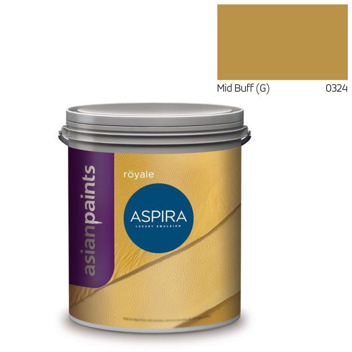 Royale Aspira Luxury Emulsion - Mid Buff (G) - 4L | Daraz.com.bd