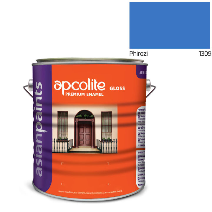 Apcolite Premium Gloss Paint - Phirozi - 18L | Daraz.com.bd