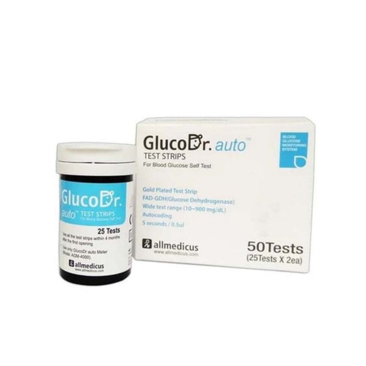 Gluco Dr. AUTO Test Strips-50 Strips | Daraz.com.bd