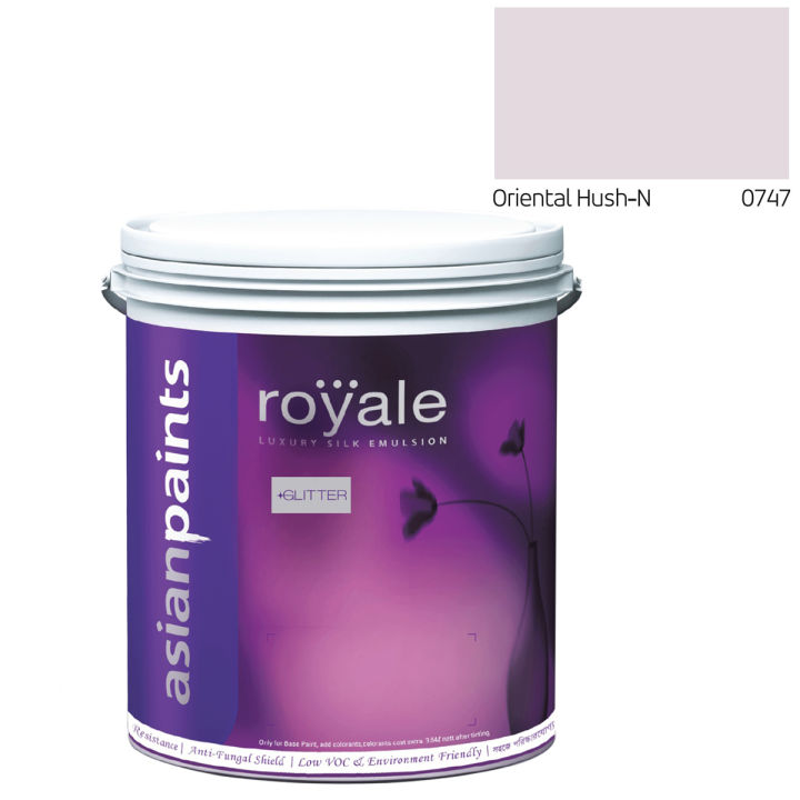 Asian Paints Royale Luxury Silk Emulsion Glitter (Gold) - Oriental Hush ...