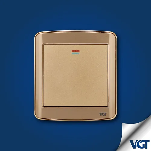 VGT - 1 Gang 2 Way Switch (Golden Series) | Daraz.com.bd