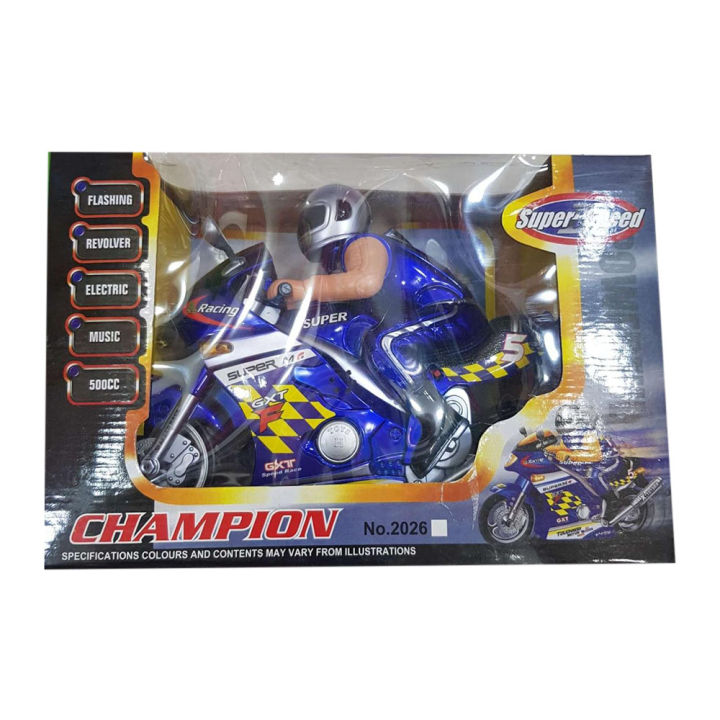 Super Speed Champion Bike - Navy Blue | Daraz.com.bd