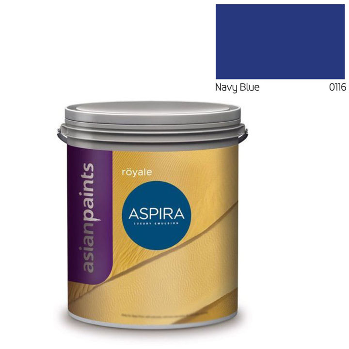 Royale Aspira Luxury Emulsion - Navy Blue - 1L | Daraz.com.bd