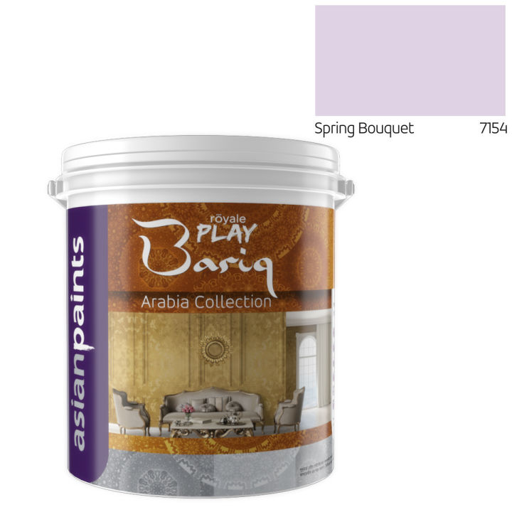Asian Paints Royale Play Bariq Arabia Collection (Gold) - Spring ...