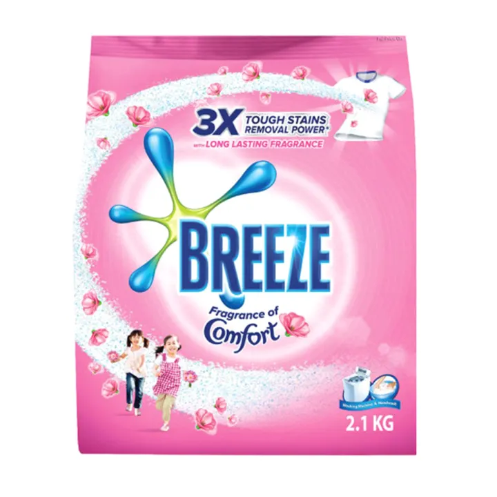Breeze Detergent Powder - Comfort - 2.1kg | Daraz.com.bd