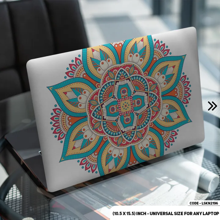 Seamless Geomatric Pattern Laptop Skin & Laptop Sticker Waterproof ...