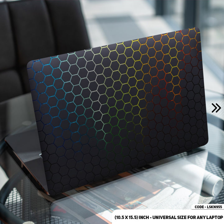 Geometric Shape Laptop Skin For Any Kind of Laptop Waterproof Removable ...