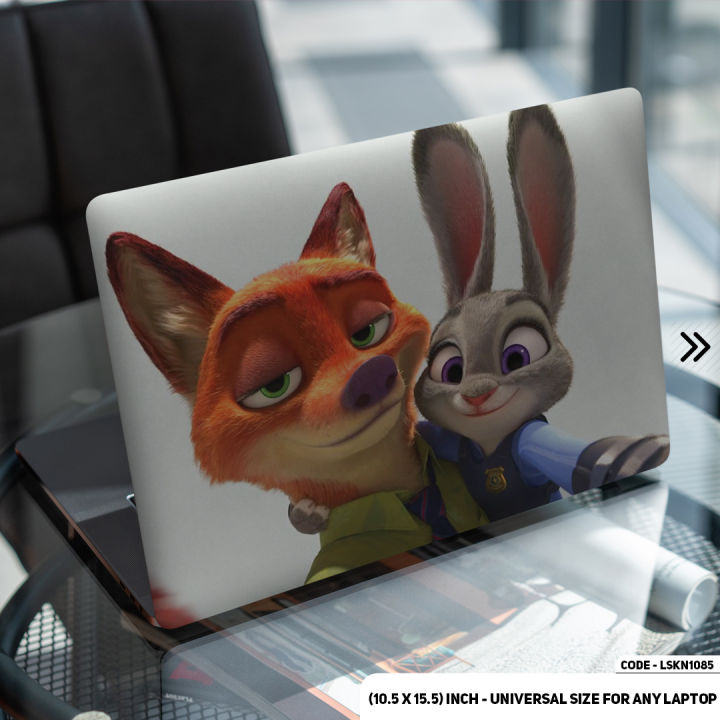 Zootopia Laptop Sticker & Skin Vinyl Decal Waterproof Removable Laptop ...