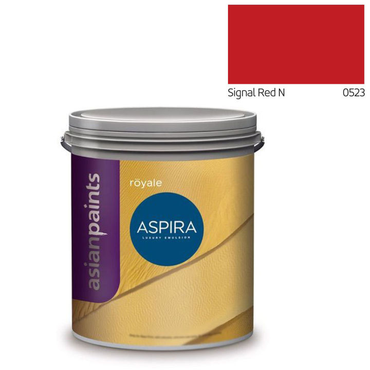 Royale Aspira Luxury Emulsion - Signal Red N - 4L | Daraz.com.bd