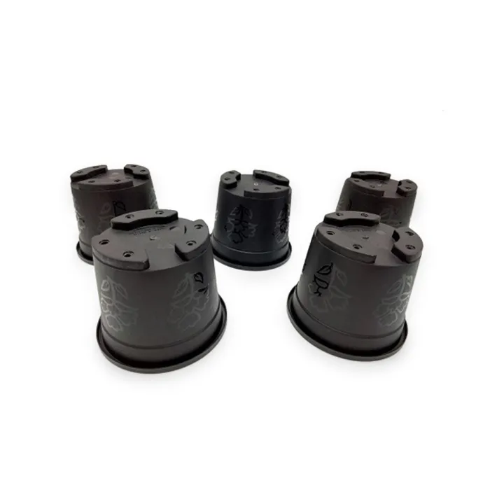 5 Pieces 6 Inches Bp Plastic Round Flower Tub/Plastic Flower Tub ...