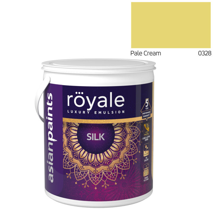 Royale Luxury Emulsion Silk - Pale Cream - 1L | Daraz.com.bd