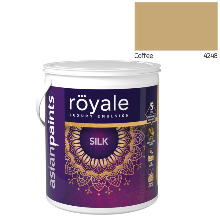 Royale Luxury Emulsion Silk - Coffee - 1L | Daraz.com.bd